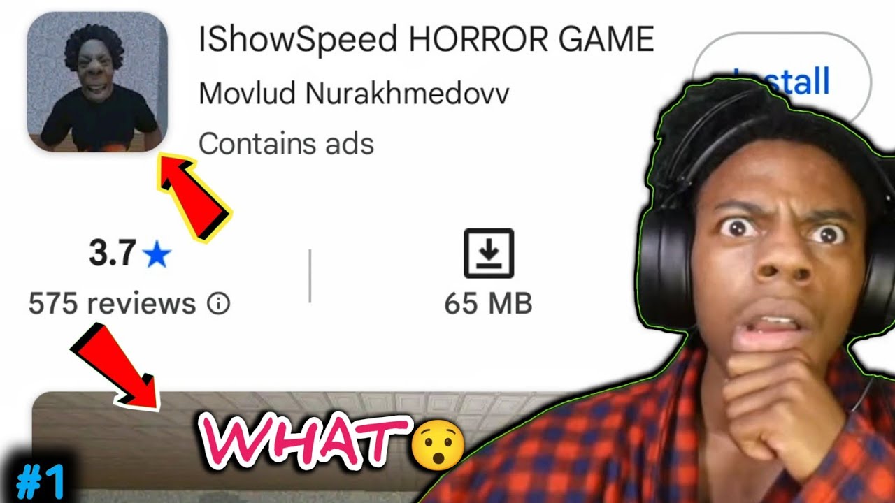 iSHOWSPEED HORROR GAME 🎯// ISHOWSPEED GAME IN MOBILE 📱@IShowSpeed - YouTube