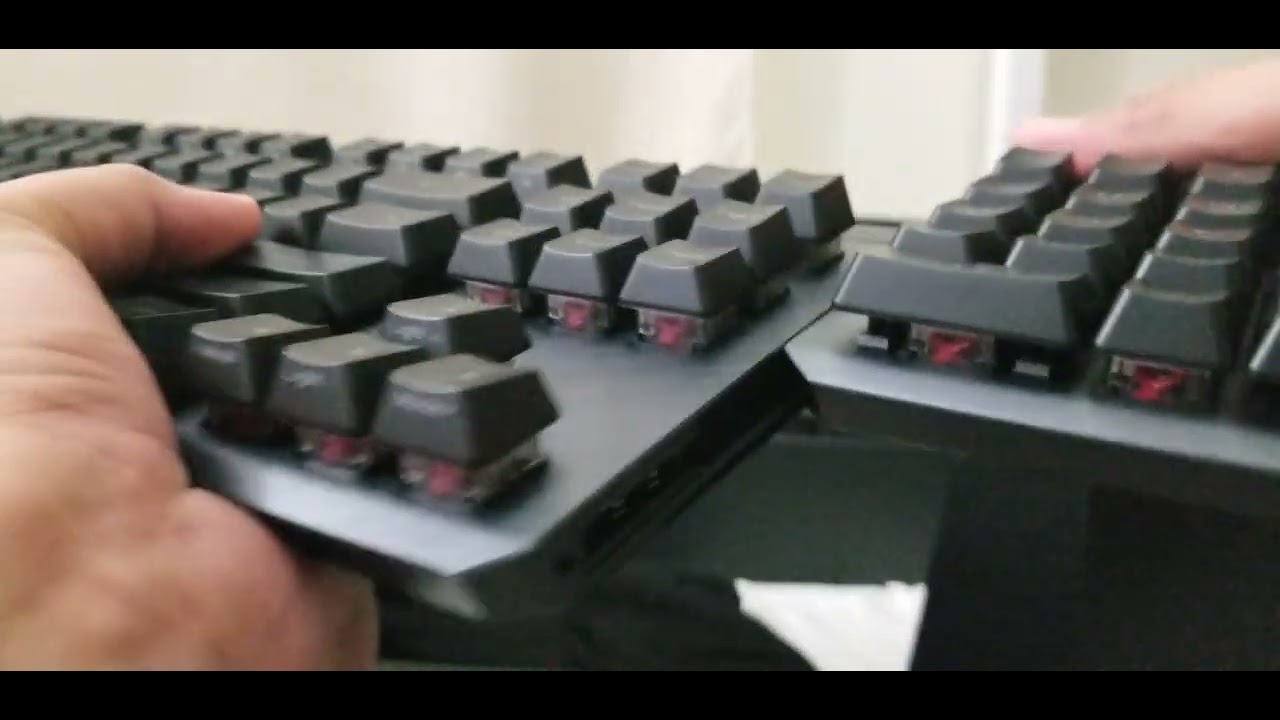 UNBOXING!!! ROG CLAYMORE 2 !!! - Detail 2 of 3 - YouTube