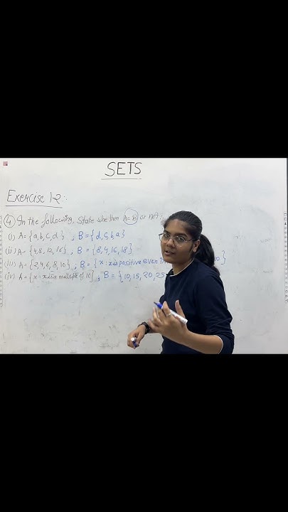 Class11 | Set Theory | NCERT Exercise1.2 Question4 #class11 #class12 #jeemains #ncert - YouTube