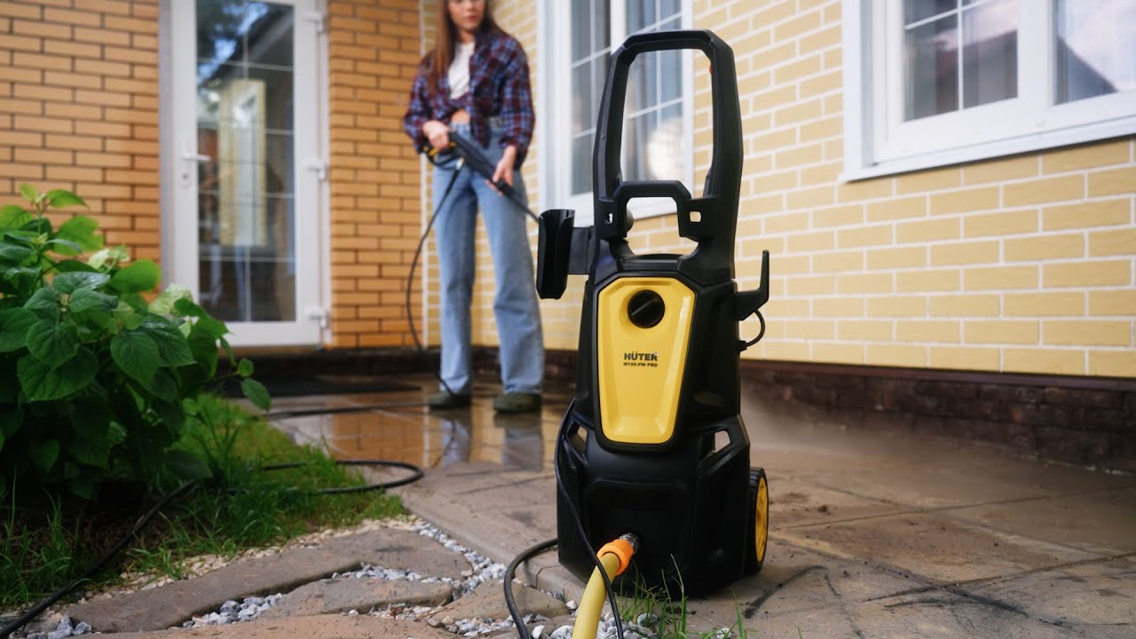 Pressure Washer Huter M195 PW PRO cinematic video - YouTube
