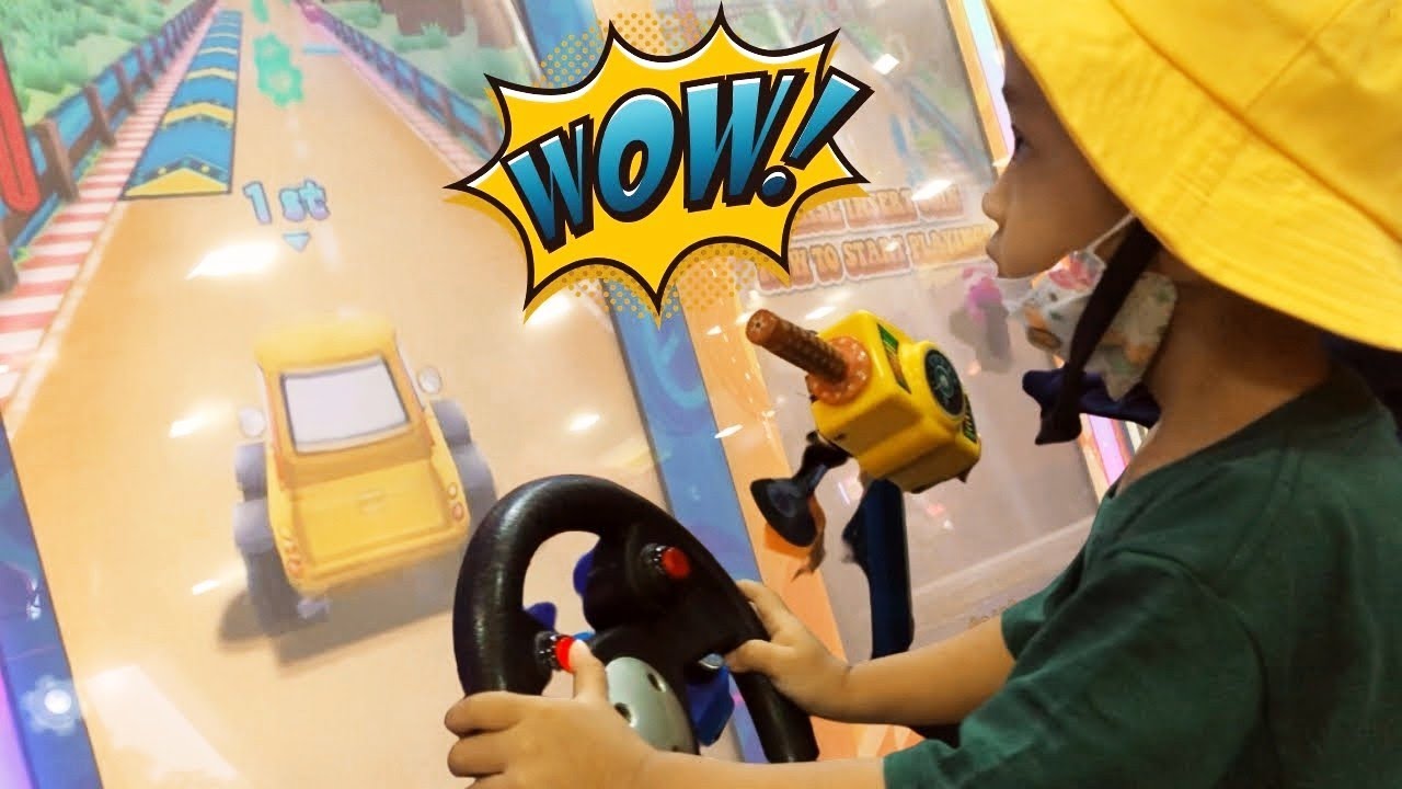 BERMAIN MOBIL BALAP UNTUK ANAK DI FUN CITY SERU BANGET - YouTube