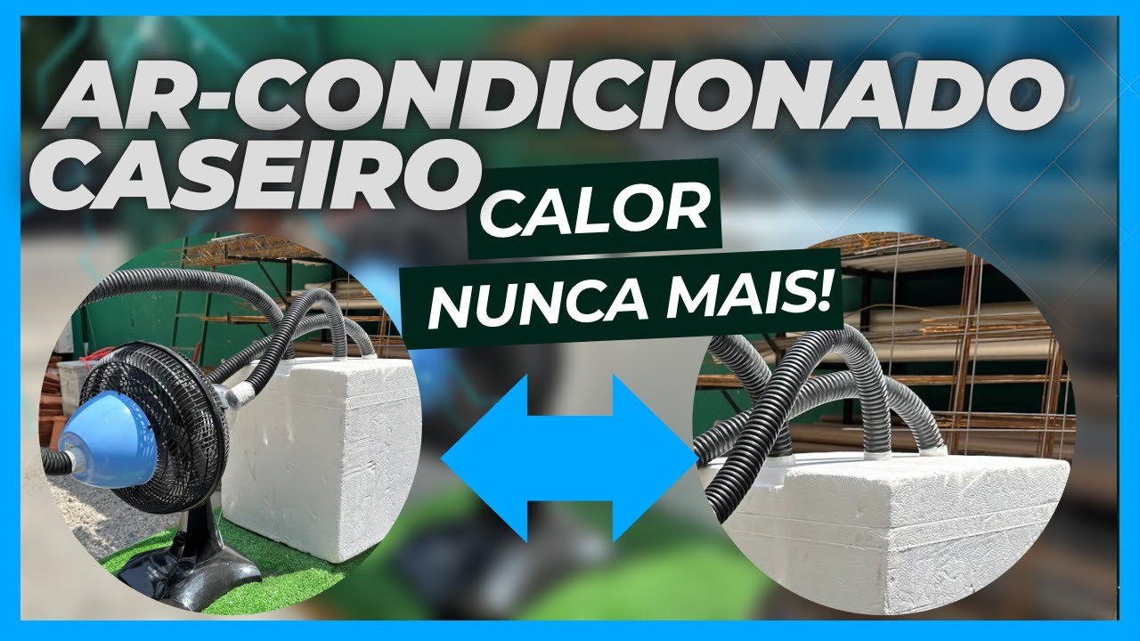 Ar Condicionado Caseiro Simples, Fácil e Econômico de Fazer - YouTube