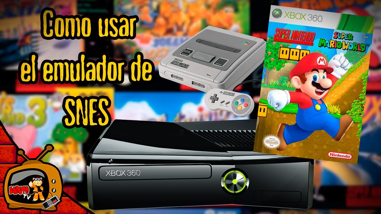 Como guardar avances en emulador de Snes para Xbox 360 - YouTube