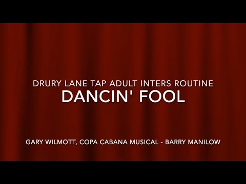 Dancing’ Fool - DRURY LANE TAP - Adult Inters - YouTube