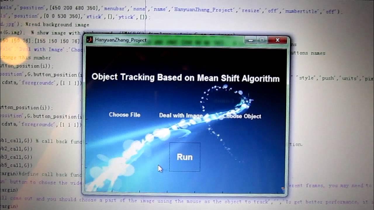 Mean-shift Algorithm Implemented using Matlab for Object Tracking - YouTube