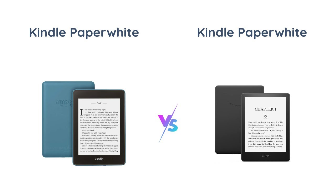 Kindle Paperwhite Comparison: Refurbished Ad-Supported vs ...