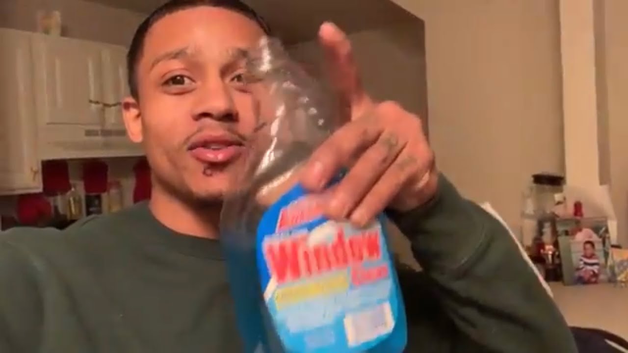 Drinking windex prank (FAIL) - YouTube