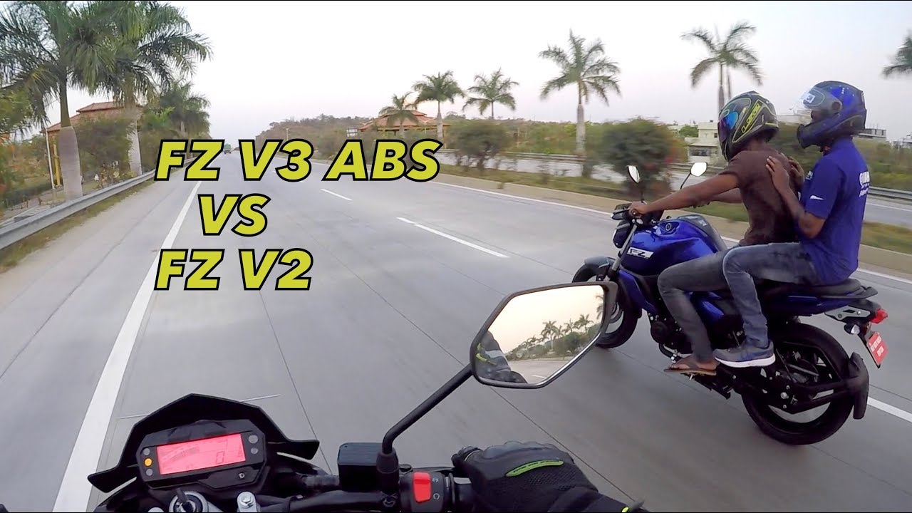 2019 FZ V3 ABS vs FZ V2 Ride and Review : Big Bang Biker | Which is ...
