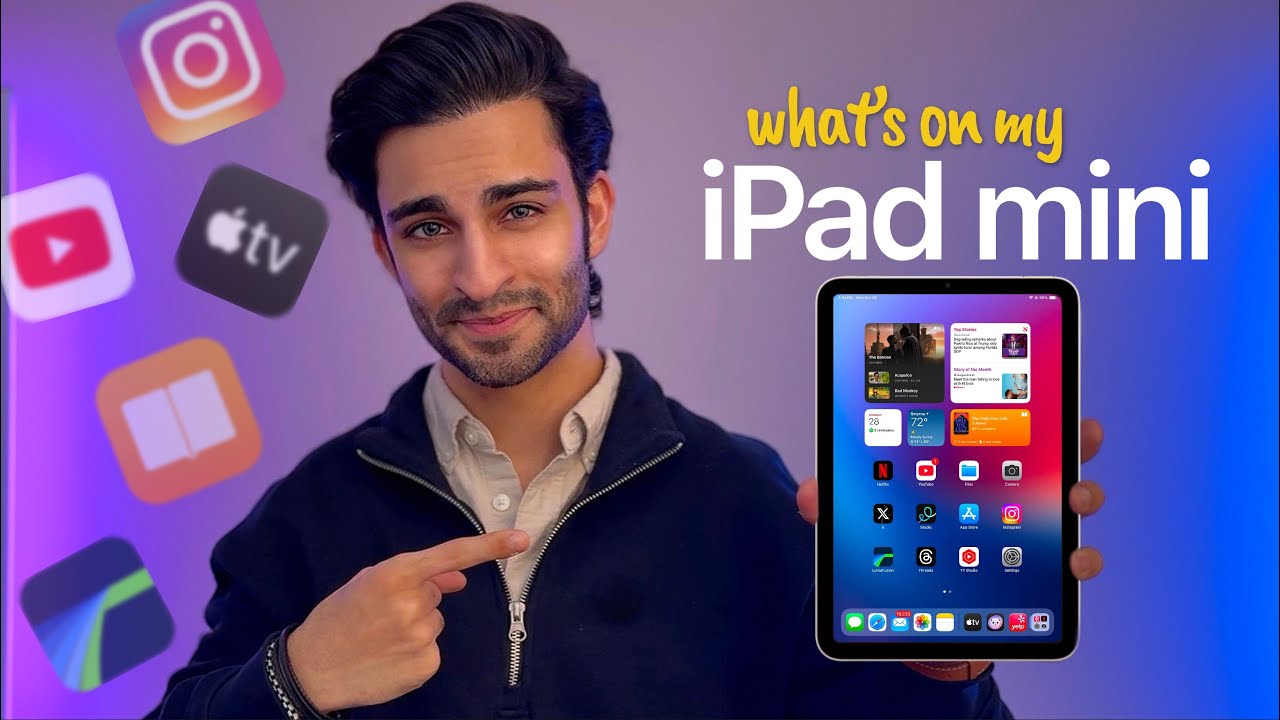What’s on my iPad mini 7 | Setup, fav apps & widgets - YouTube