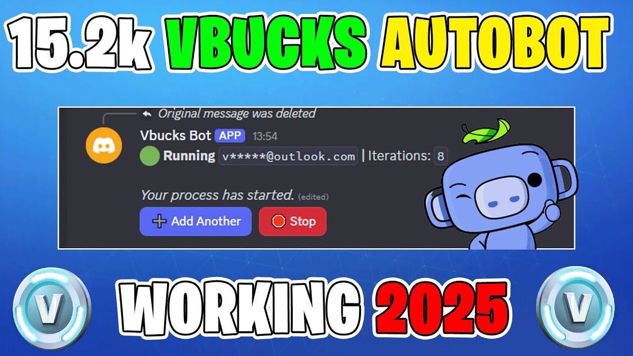 15.2k V-Bucks Method Bot Showcase - YouTube