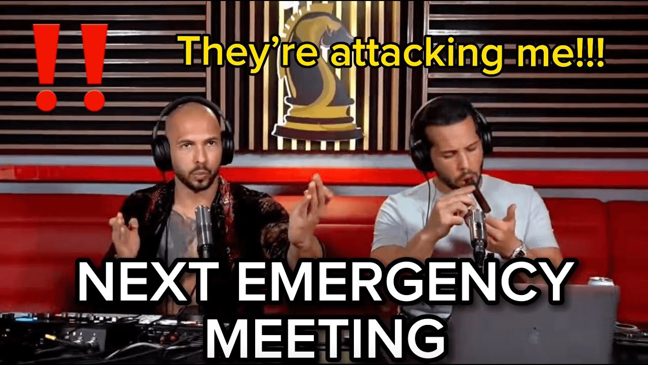 Andrew Tate ANNOUNCES Return Date of Live Stream (Emergency Meeting ...