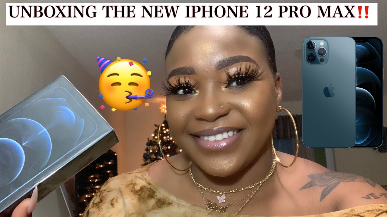 The New iPhone 12 Pro Max 2020 UNBOXING!! - YouTube