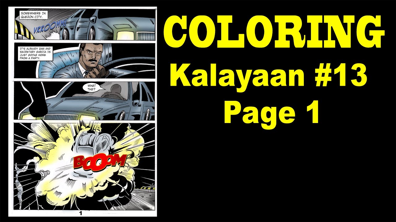 Coloring Kalayaan #13 Page 1 - YouTube
