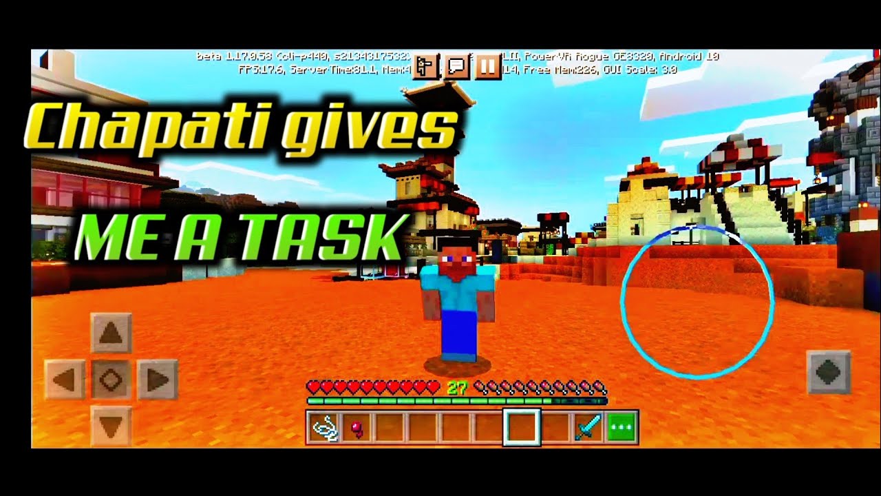 @Chapati hindustani gamer Gives me a task task in dubai city |minecraft ...