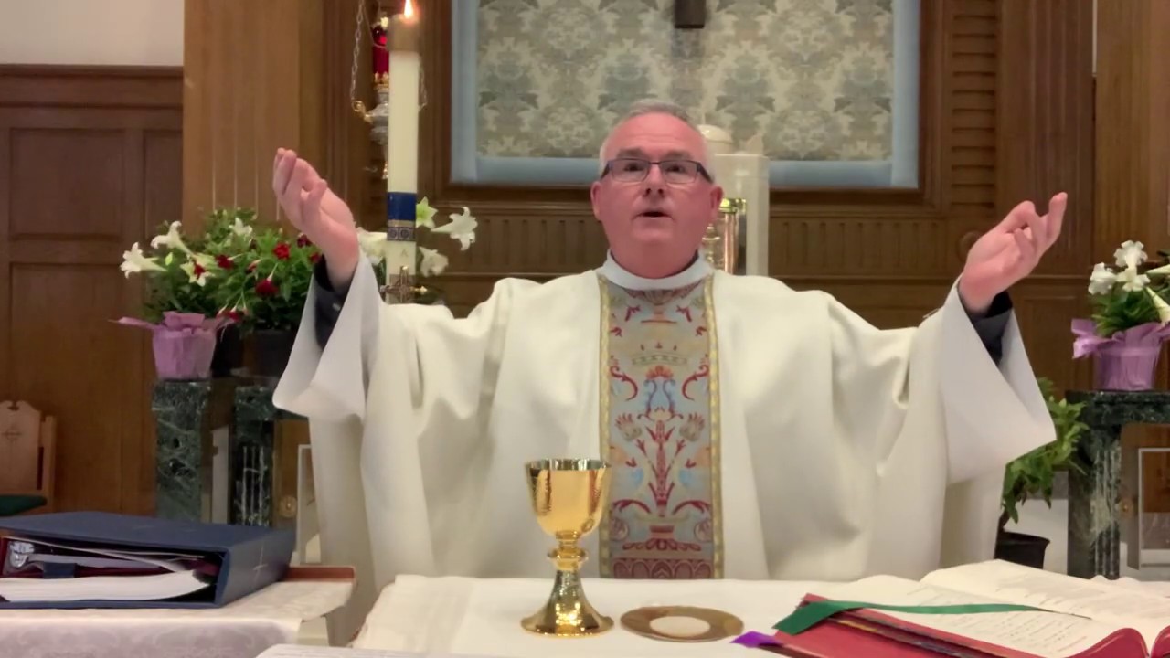 Mass for Tuesday April 21 with Fr. Adrian - YouTube