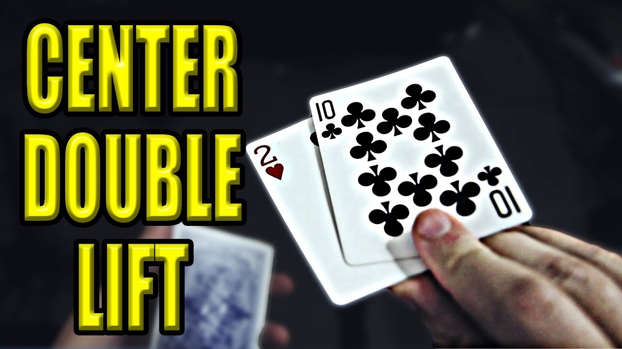 Double Lift aus der MITTE - Center Doublelift Tutorial | Kartentricks ...