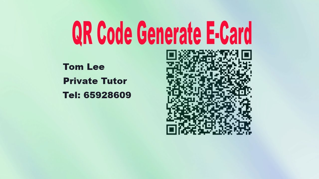 QR Code Generating - QR Code 製作 - YouTube