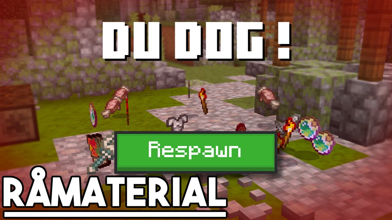 Råmaterial - Minecraft RealismCraft med Duno #2 - YouTube