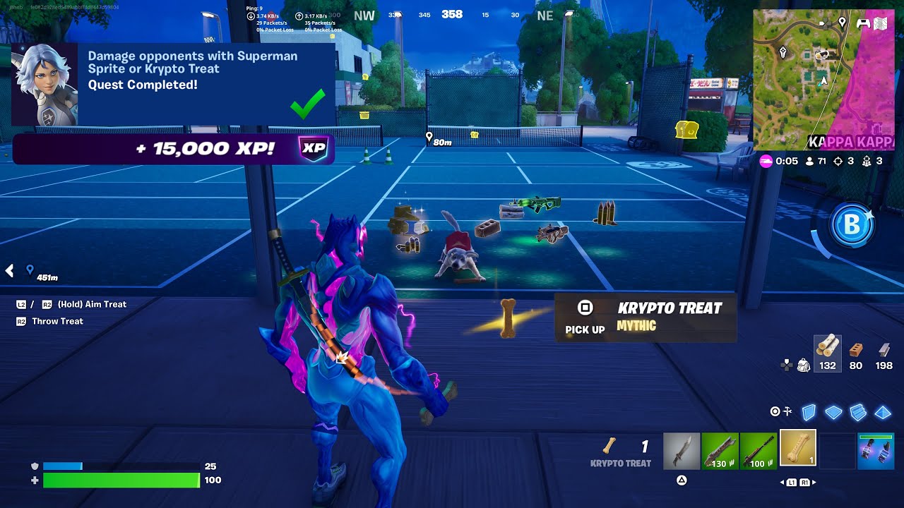 Fortnite - Damage Opponents With Superman Sprite Or Krypto Treat ...