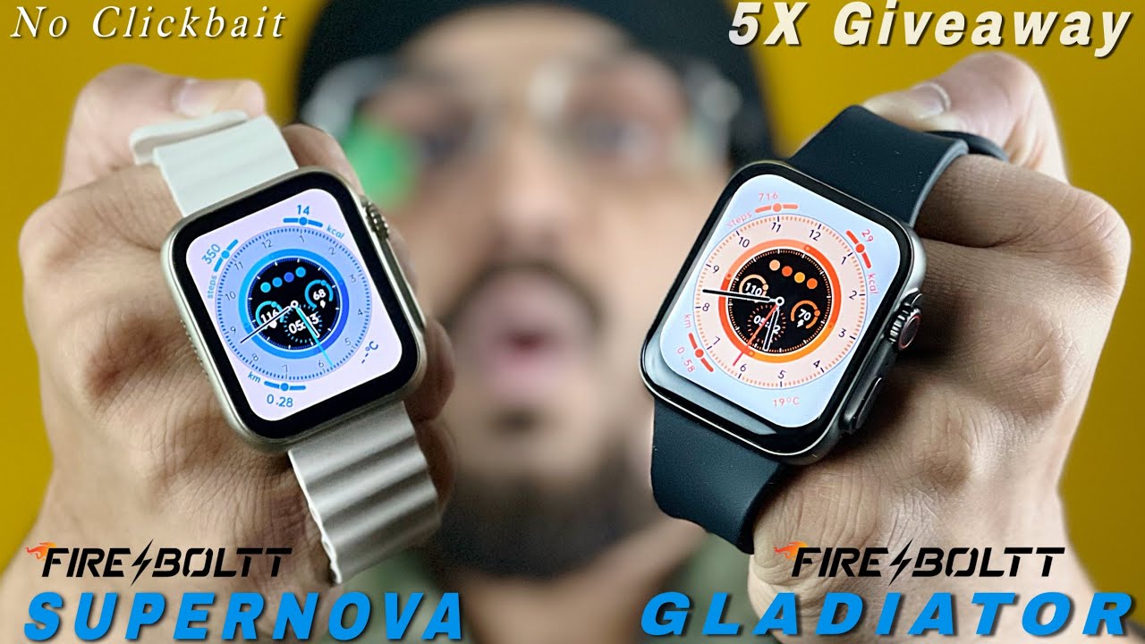 Fire Boltt Supernova Vs Fire Boltt Gladiator COMPARISON by ARSHAD AHMED ...