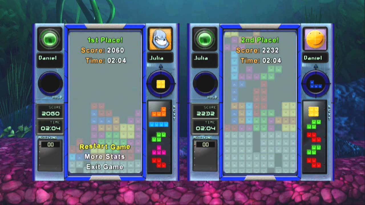 Tetris Splash Versus Gameplay - Xbox 360 - HD - YouTube