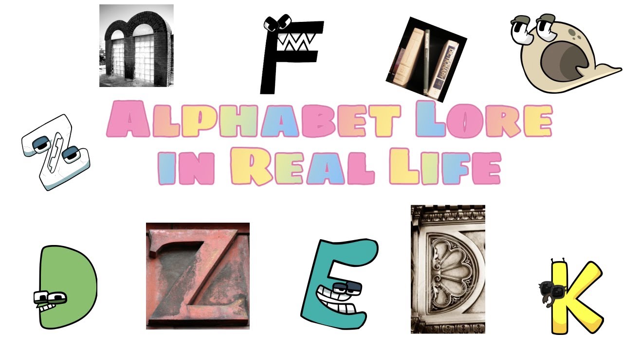 alphabet lore in real life #2 - YouTube