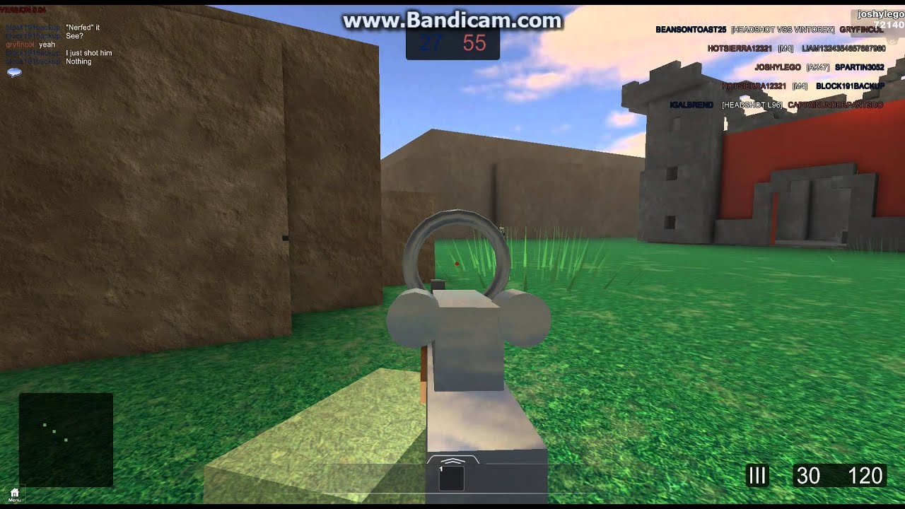 ROBLOX Battlefield: AK47 gameplay - YouTube
