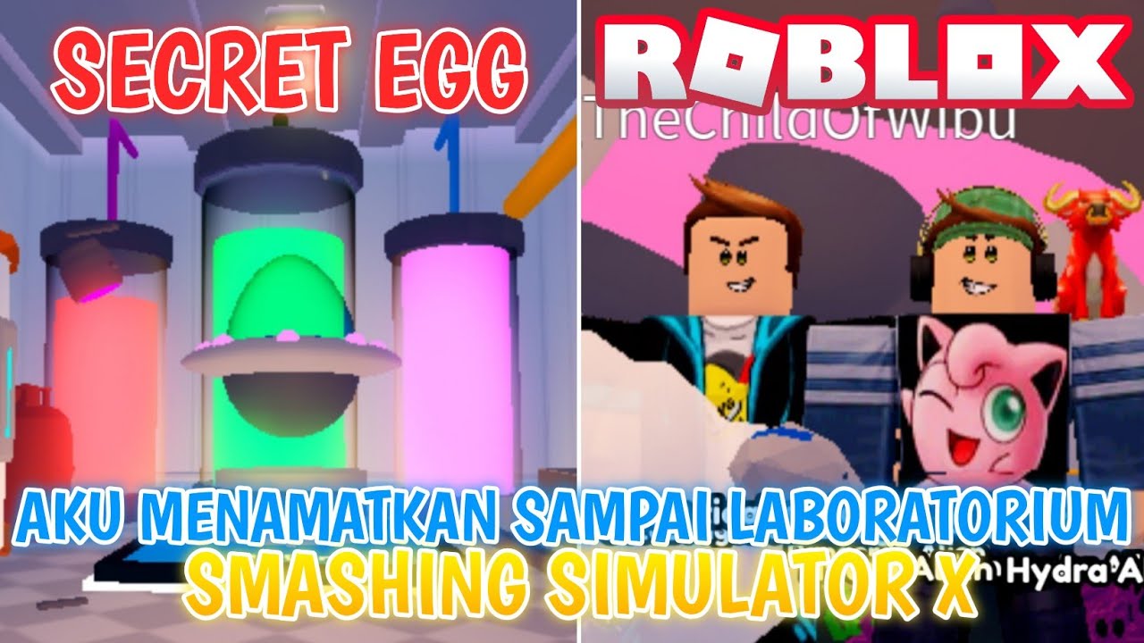 Secret egg di Laboratory dan Sewer di Smashing Simulator X Roblox ...