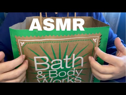 ASMR | Bath & Body Works Haul - Part 1 - Tapping, Scratching, Tracing ...