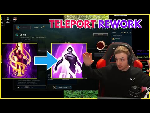 Nemesis On New Teleport Rework In Season 15 | League of Legends Clip ...