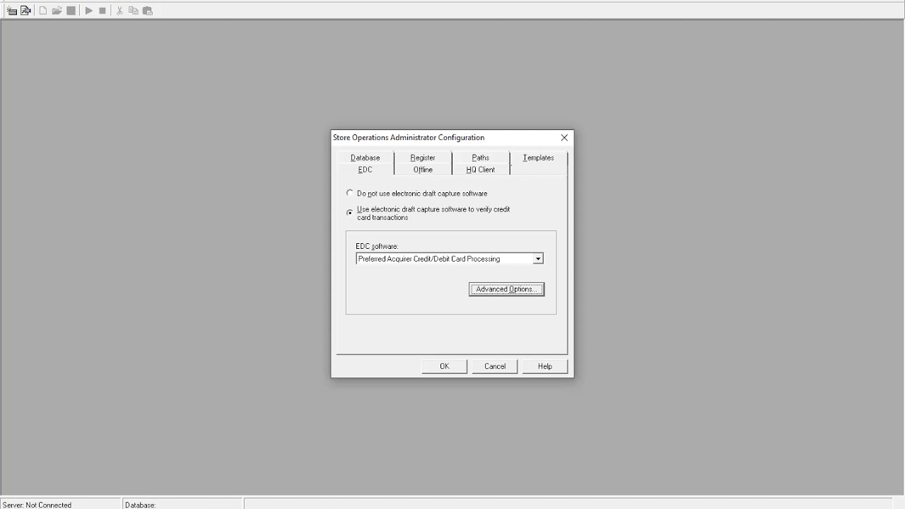 Turning Off EDC / Native Processing in the Microsoft Dynamics RMS Point ...