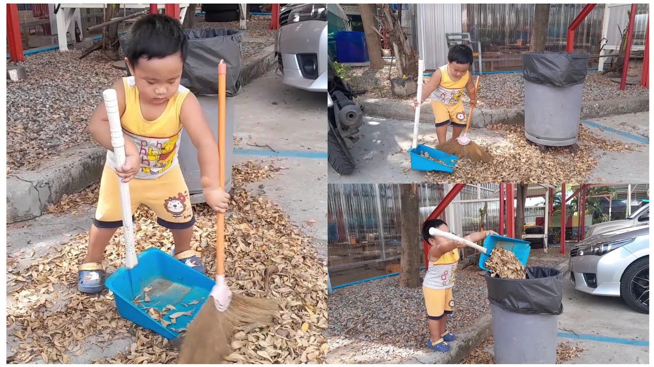 Helpful Baby at young age|| Always wanna try something New to help ...