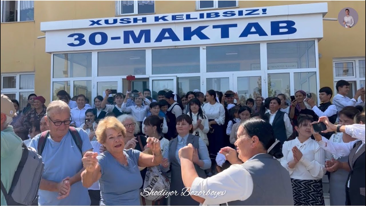 G’ozovot 30-maktab Fransiyalik mehmonlar tashrifi! Qo’shko’pir tumani ...