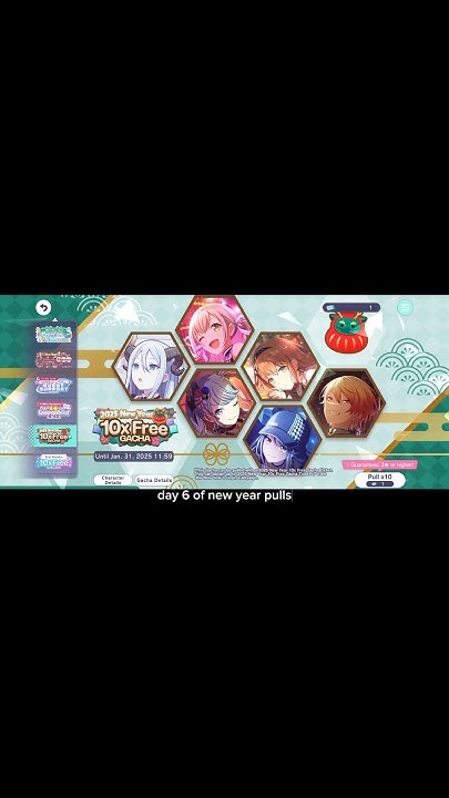 day 6 of new year pulls #pjsk #gacha #projectsekai #colourfulstage #proseka #vocaloid # ...