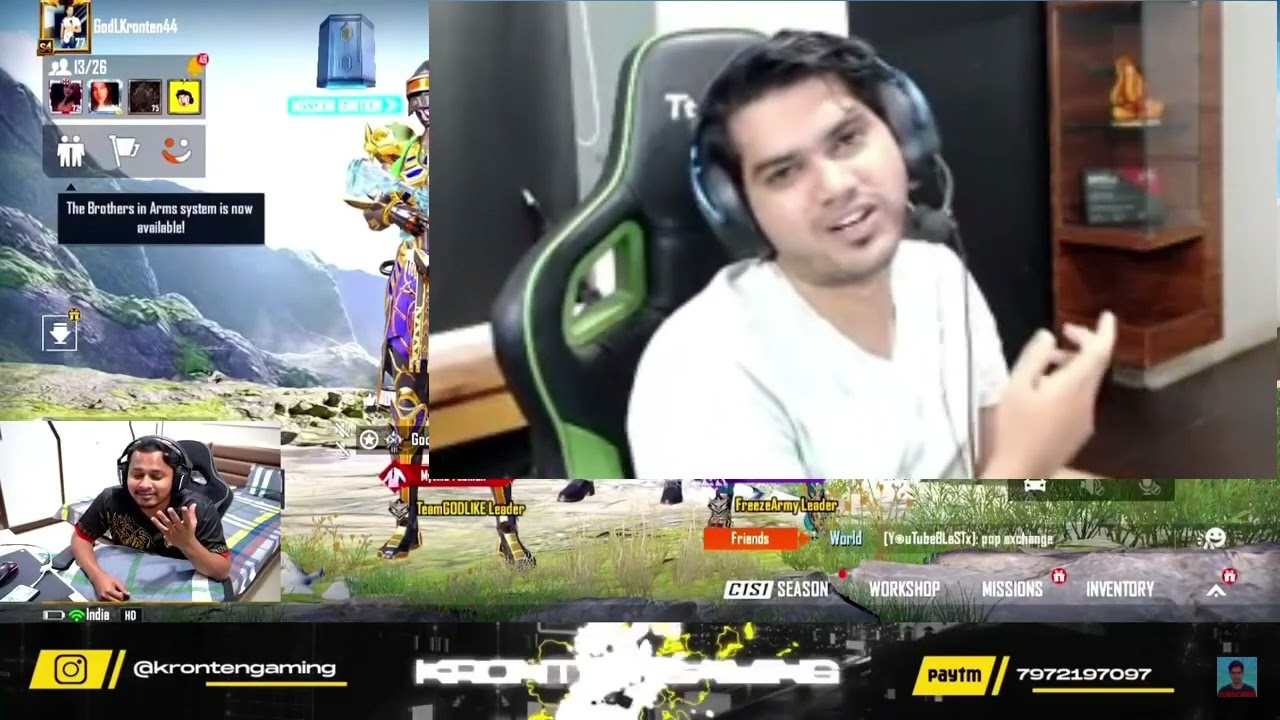 haiVaan reaction when Kronten forgot VLT Owner Name 😂😂 - YouTube