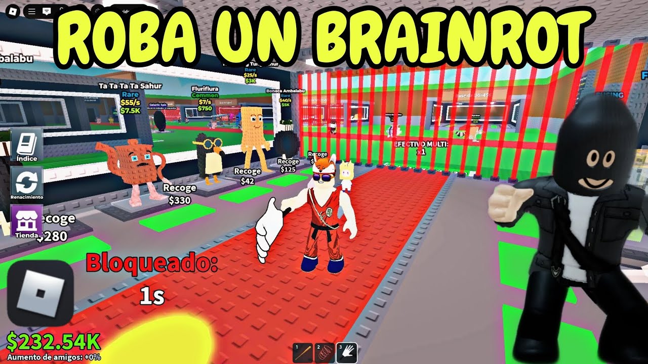 ROBA UN BAINROT - ROBAMOS TODO - Gameplay Español #roblox # ...