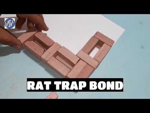 What is RAT TRAP BOND | Explained Practically with the help of Bricks ...