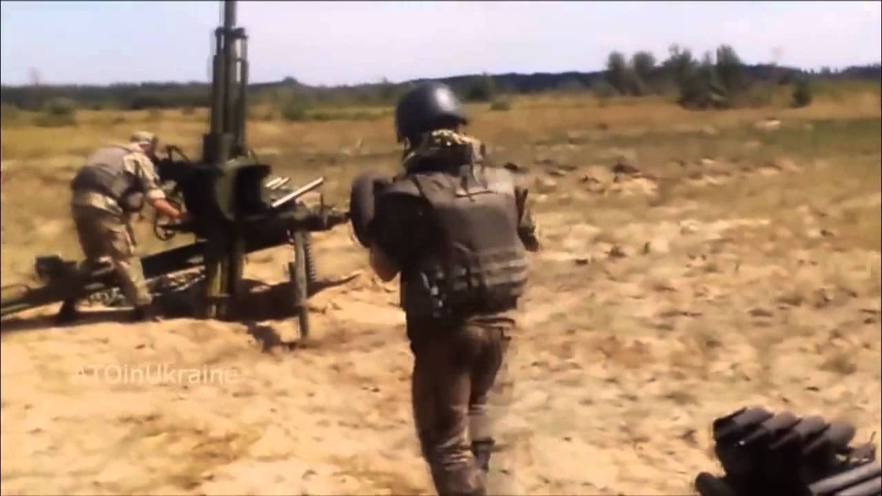 Cartridge Fed 2B9 Vasilek Automatic Mortars Launched By Ukrainian ...