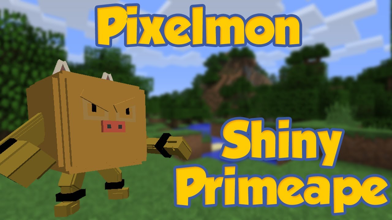 Pixelmon | SHINY PRIMEAPE | FIRE TEAM - YouTube