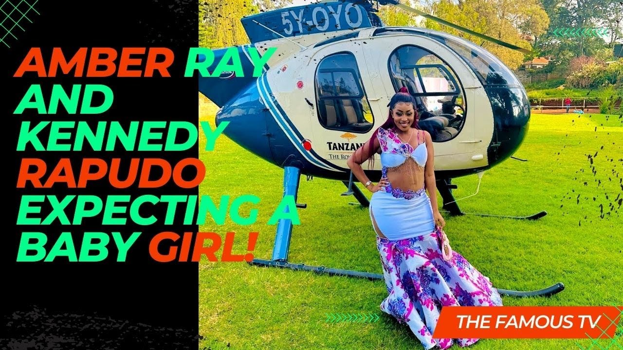 ITS A GIRL! AMBER RAY AND KENNEDY RAPUDO EXPECTING A BABY GIRL | AMBER ...