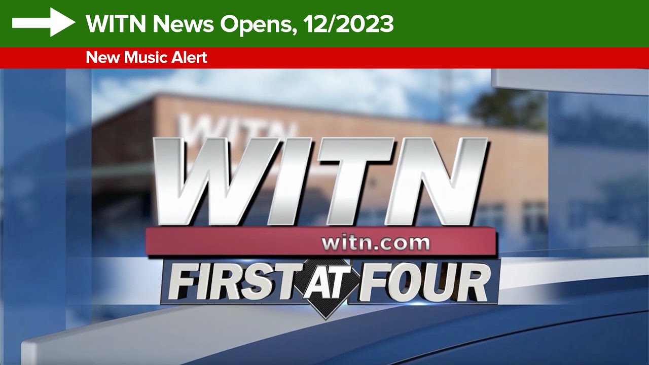WITN News Opens, 12/2023 (New Music) - YouTube