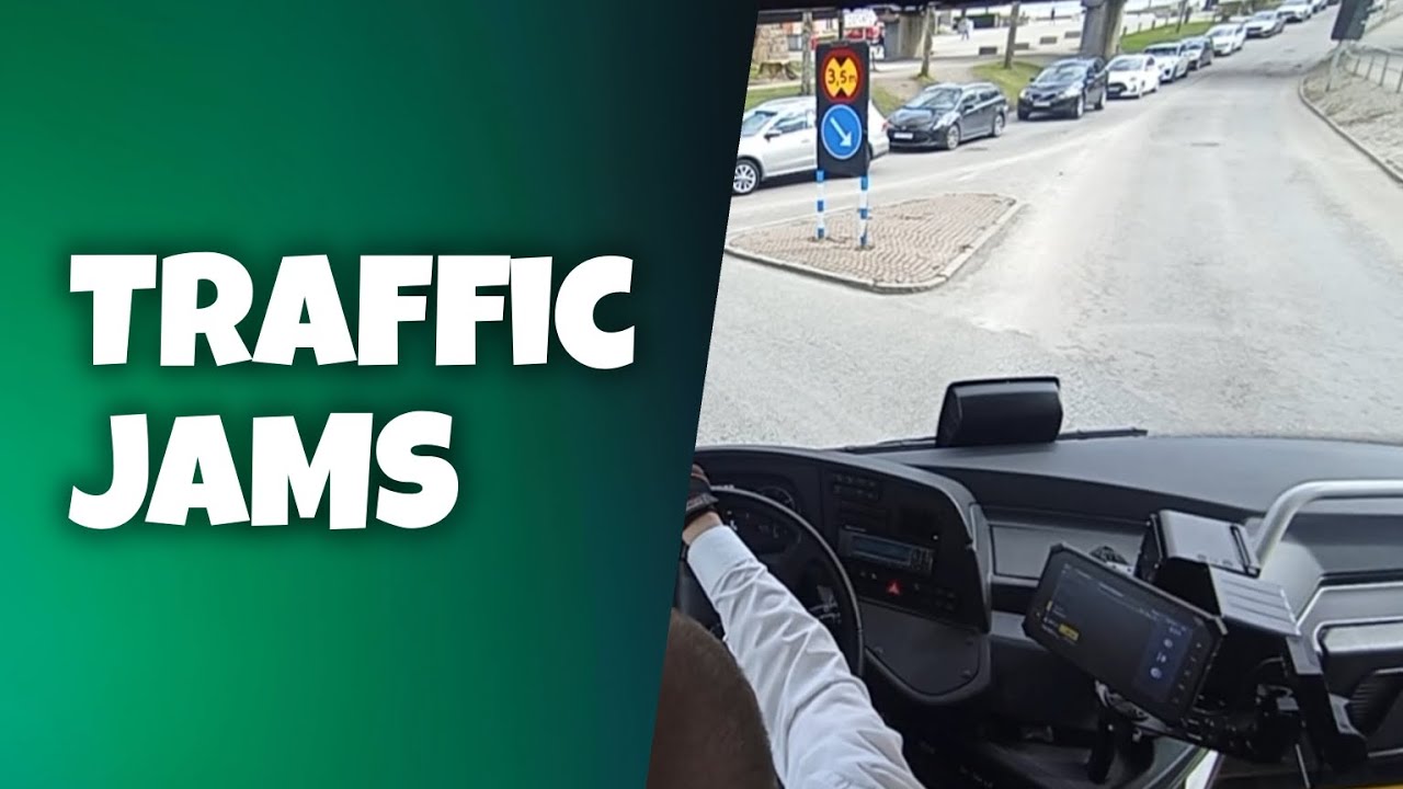 Traffic Jams | Bus Driving POV - YouTube
