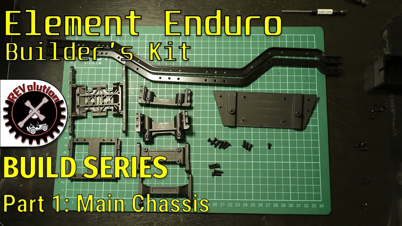 Element Enduro Builders Kit Build Series - Part 1 - Main Chassis - YouTube