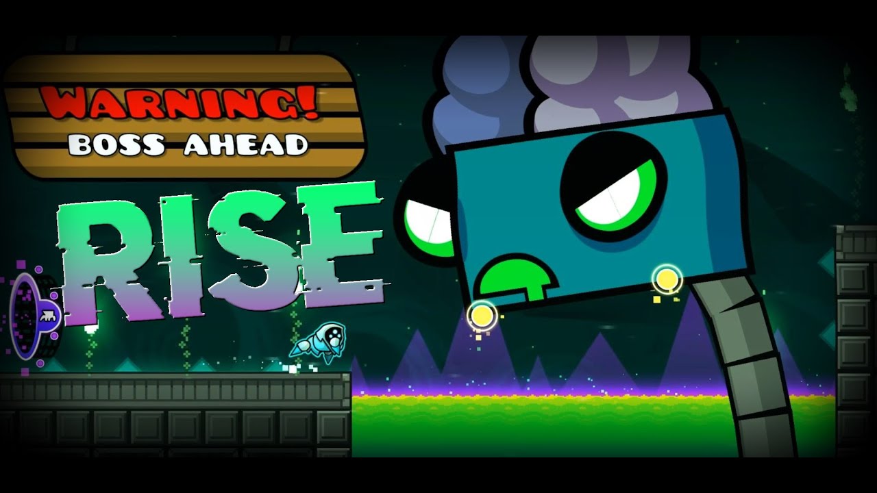 "Rise" by MastertheCube5 (9* w/ Coins) I Geometry Dash 2.2 - YouTube