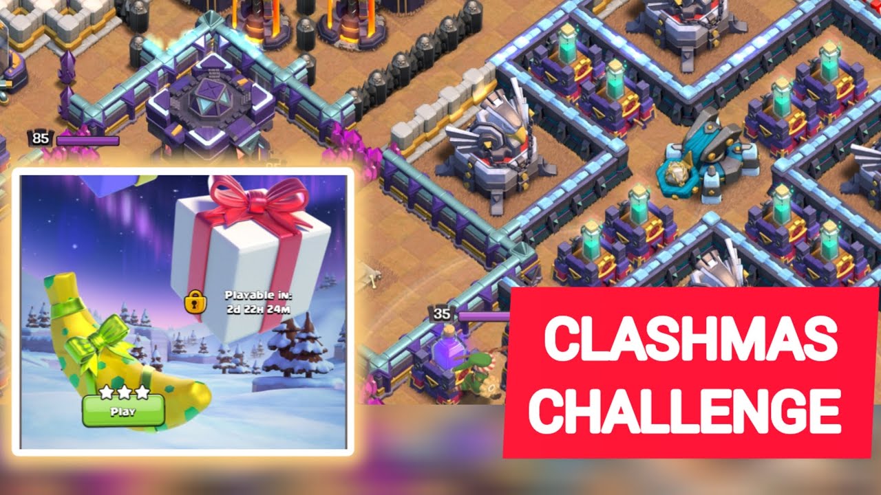 CLASHMAS Challenge | Easily 3 Star | Clash on • Clash of Clans - YouTube