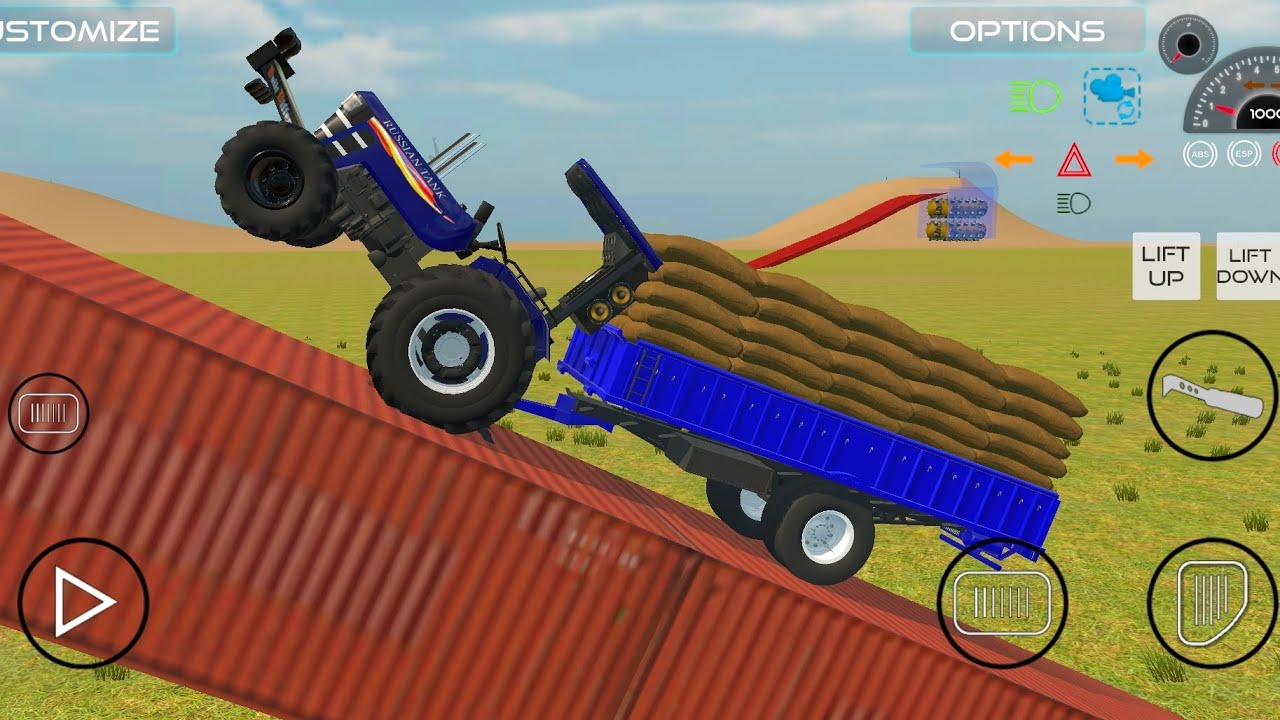 tractor trailer loading part 2 - YouTube