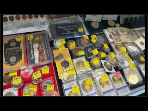 Visiting a Coin Store And making a few purchases for my collection ...