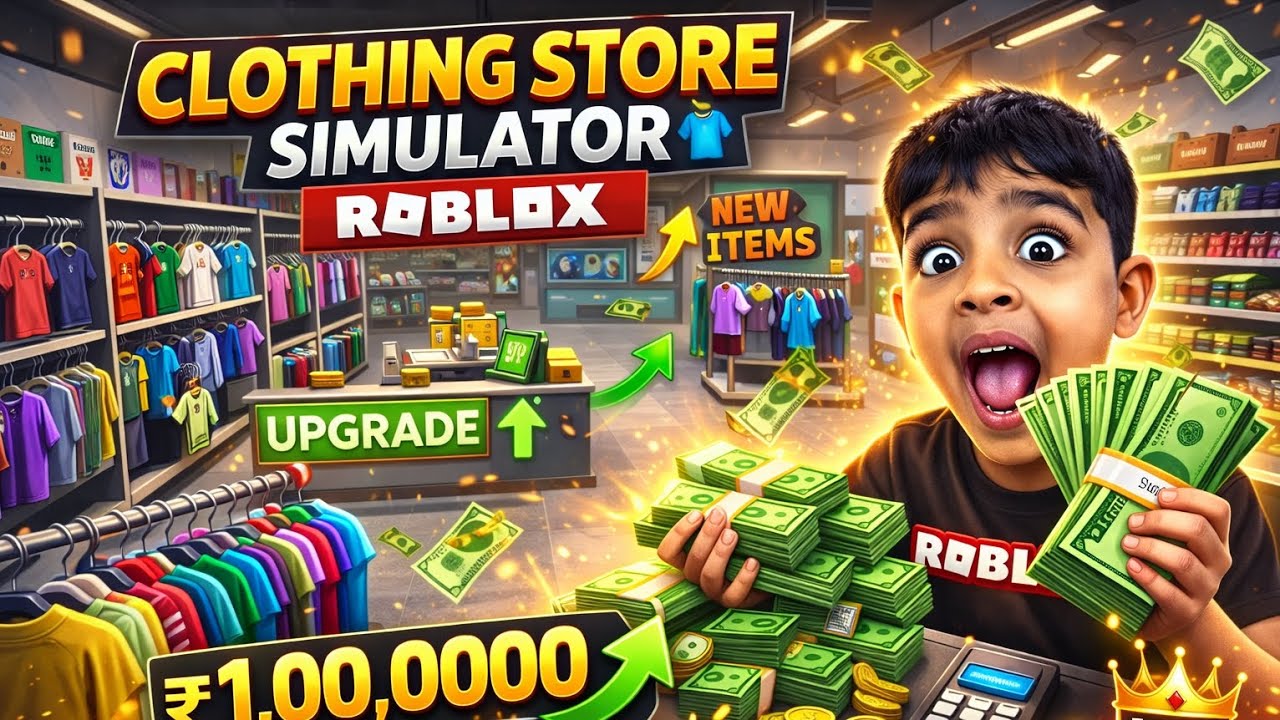 Guys I made a big clothing store set on roblox Part. 2 - YouTube