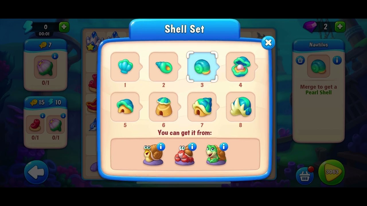 Fishdom Deep Sea Adventure how to get the items - YouTube