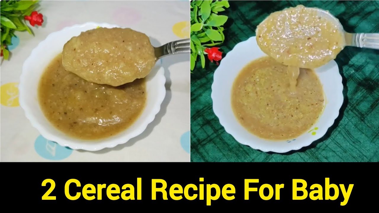 Baby Food || Homemade Cerelac/Cereal For 6 Months To 2 Years Babies ...